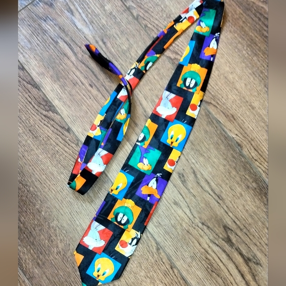 Warner Bros. | Accessories | Vintage 99s Looney Tunes Character Tie ...